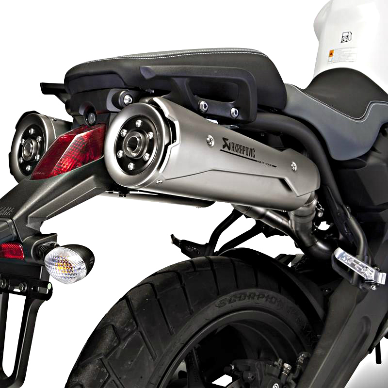 Shop 2ri De Yamaha Akrapovic Slip On Schalldämpfer Titan Mt 03